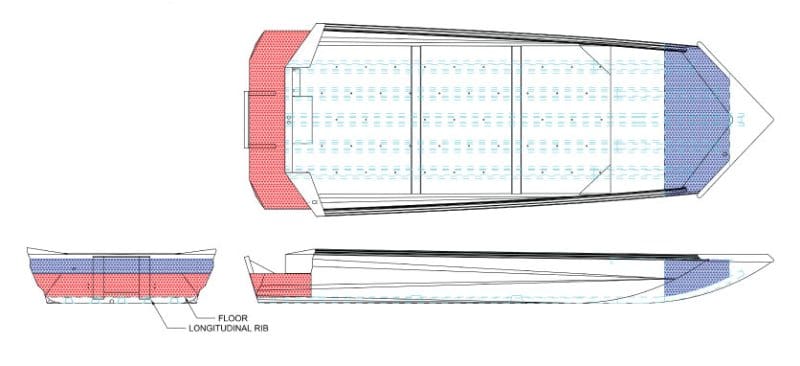 Features | Shallow Water F4 Pro Hull | Excel Boats