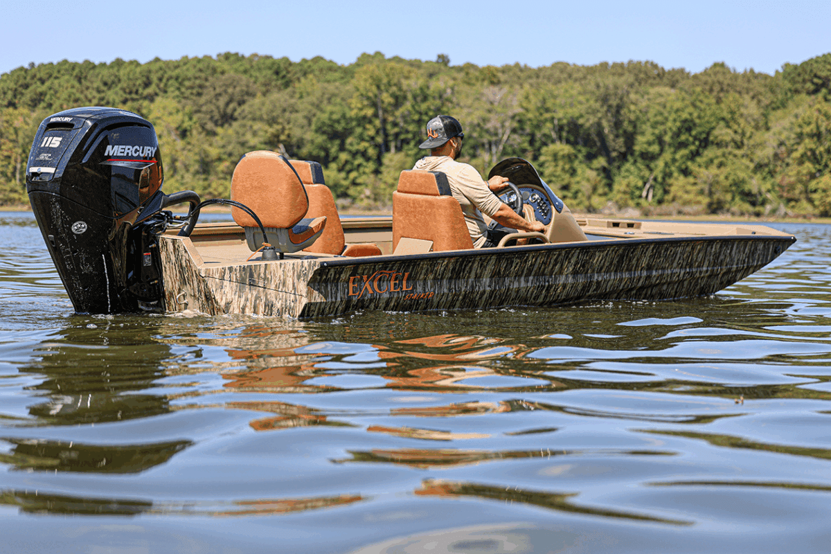 Shallow Water F4 Pro Hull | Excel Boats